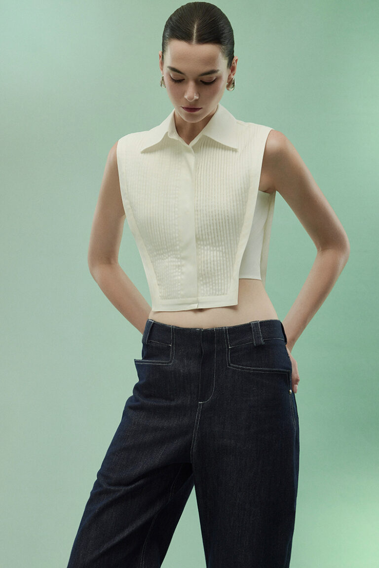 Dune-Curve Dinim Pants - Reina